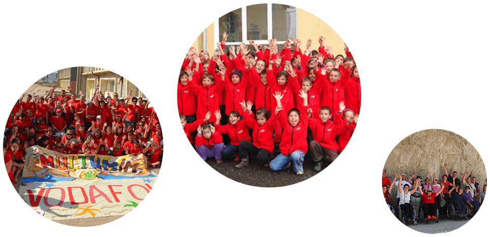 Timeline • Fundația Vodafone România - e normal sa facem bine