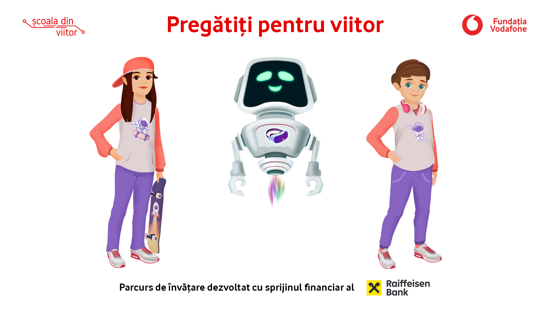 Profesorii și elevii de gimnaziu se pot pregăti pentru viitor cu 12 ...